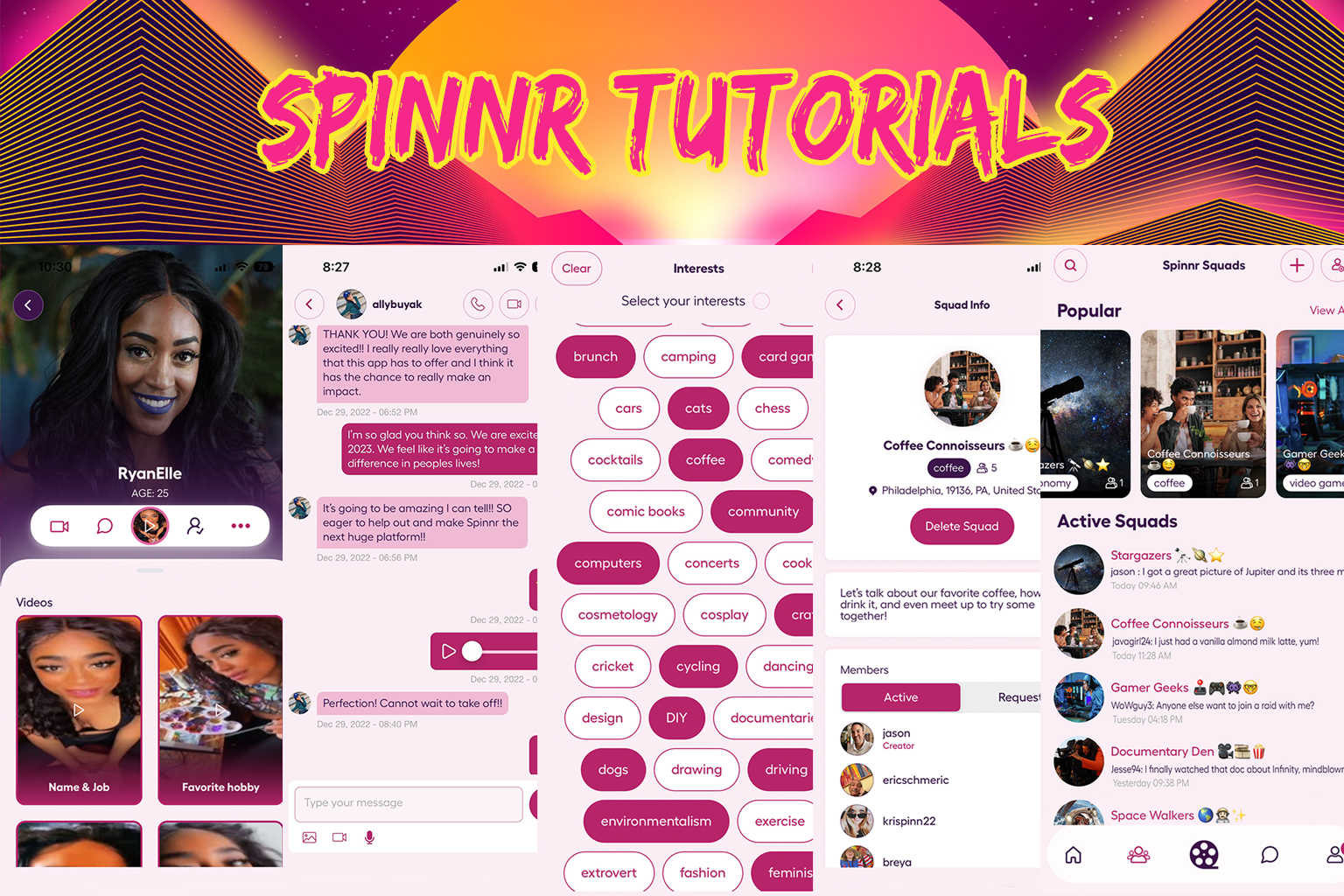 Tutorials | Spinnr